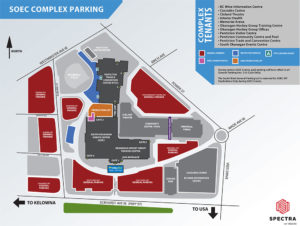 Parking and Directions | South Okanagan Events Centre
