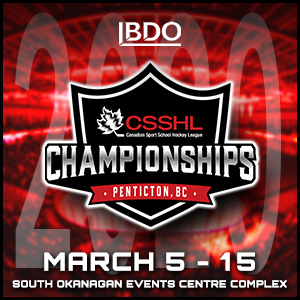 Penticton to Host BDO CSSHL Championships for Fifth Consecutive Year ...