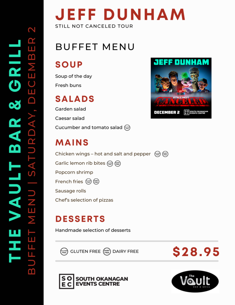 Jeff Dunham "Still Not Canceled" Tour | South Okanagan Events Centre