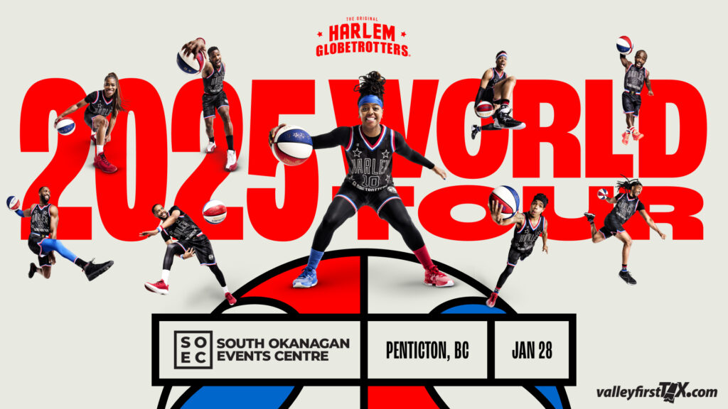 Harlem Globetrotters Announce 2025 World Tour Stop in Penticton | South ...