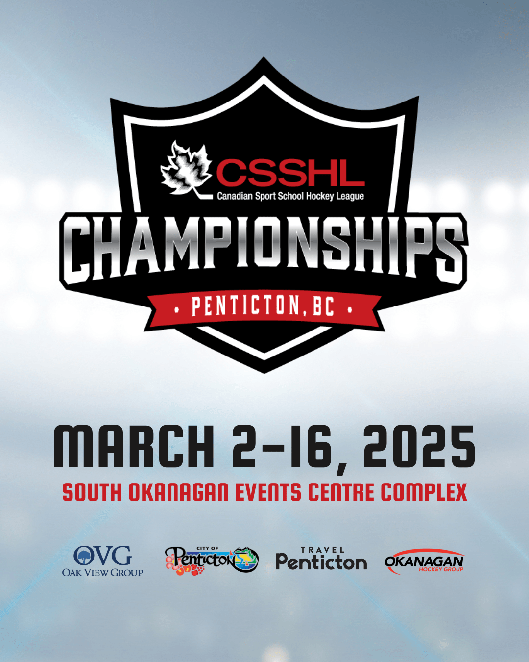 Canadian Sport School Hockey League (CSSHL) Western Championships ...